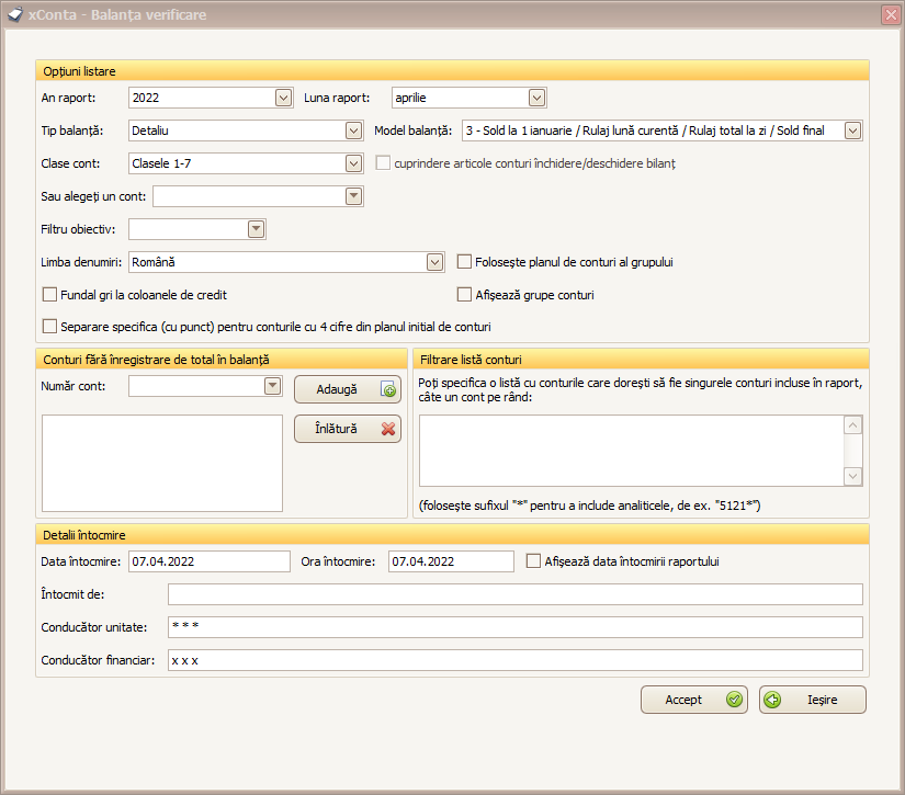 Balanta de verificare